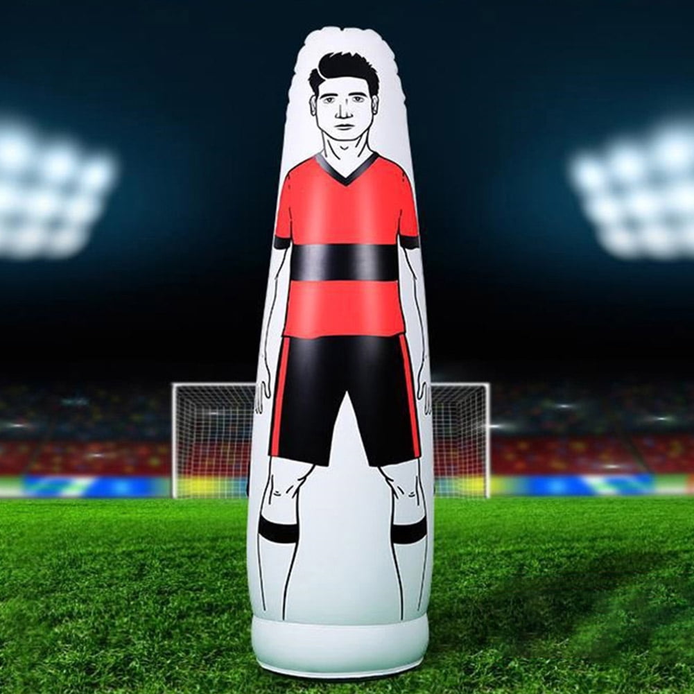 DYEXPRESS 63in Inflatable Football Goalkeeper Defender Training Tumbler ...