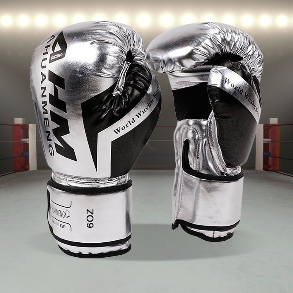 DYEXPRESS Punching Training Gloves PU Leather Sponge Boxing Gloves ...