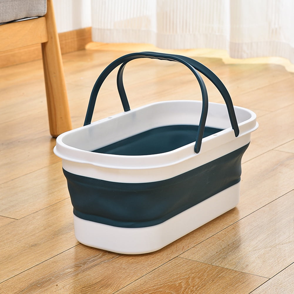 DYEXPRESS Rectangular Mop Bucket Foldable Wall-mounted Multipurpose ...