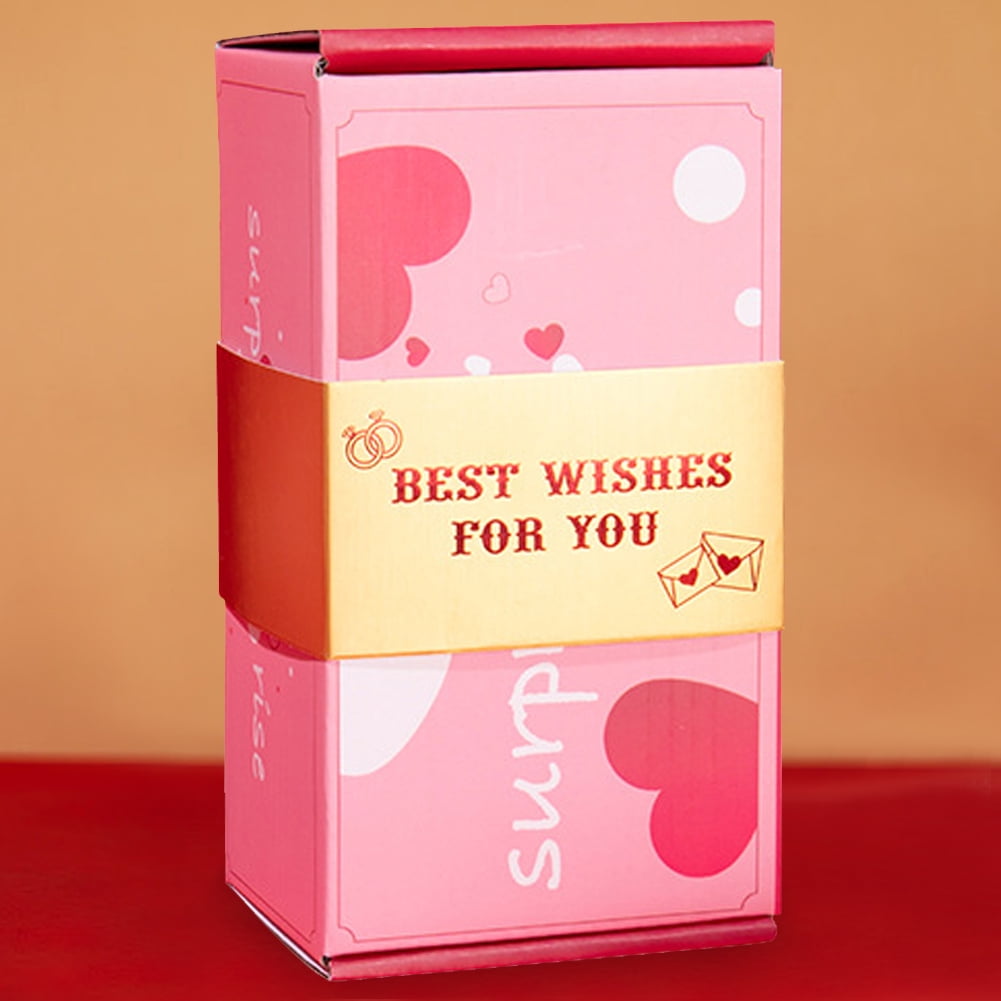 DYEXPRESS Valentine's Day Heart Surprise Pop Up Gift Box Valentine's ...