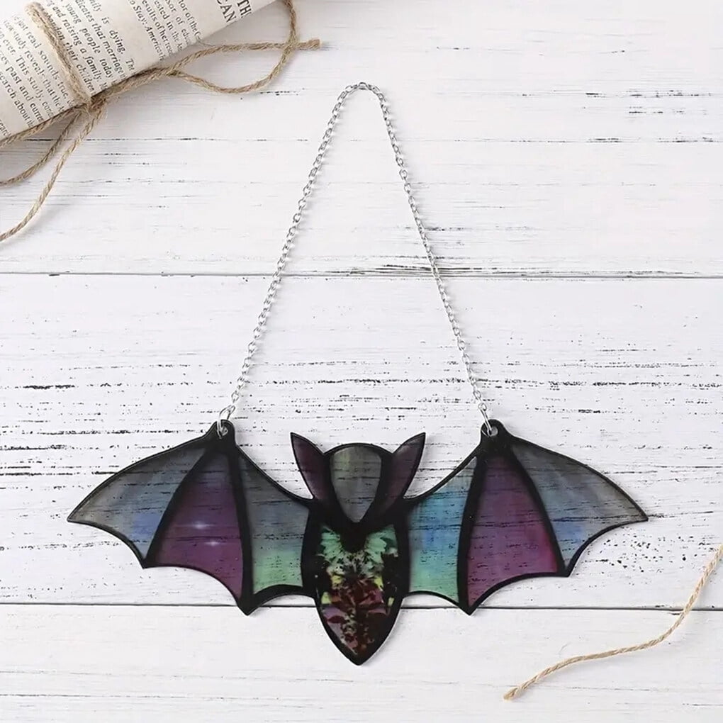 DYIOO Halloween Decoration, Halloween Hanging Bats Spider Decorations ...