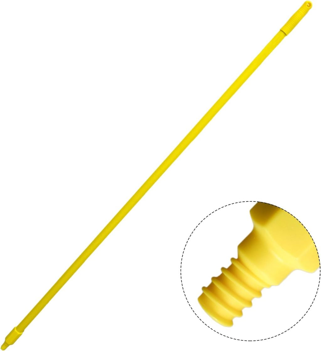DYJP Bulk Pack of 6 Threaded Fiberglass Handle with Threaded Tip ...