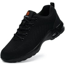 Tanleewa Steel Toe Work Safety Shoes for Women Lightweight Breathable Shoe Size 5.5 - Walmart.com