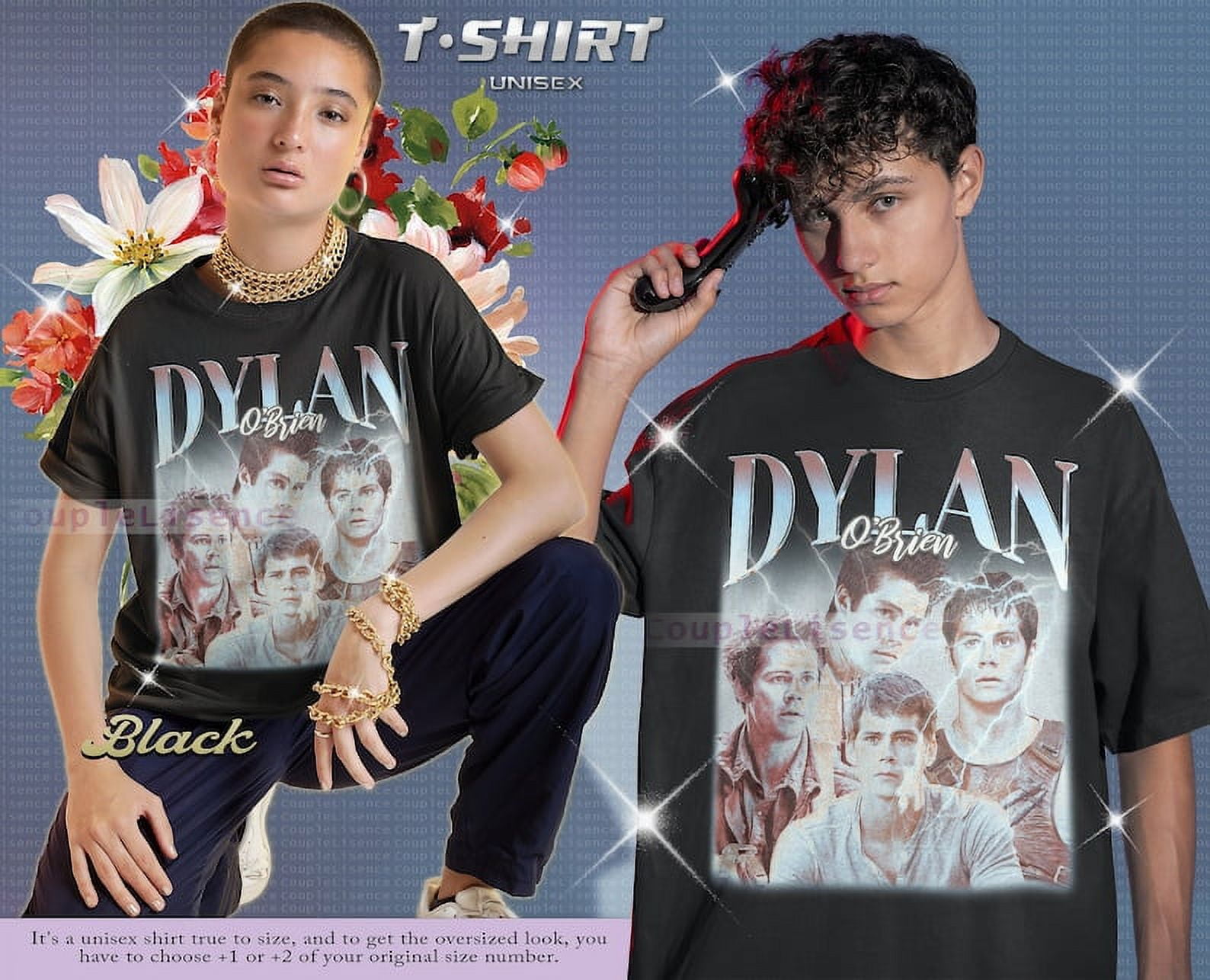 DYLAN O'BRIEN Vintage Shirt, Dylan O'Brien Homage Tshirt, Dylan O'Brien ...