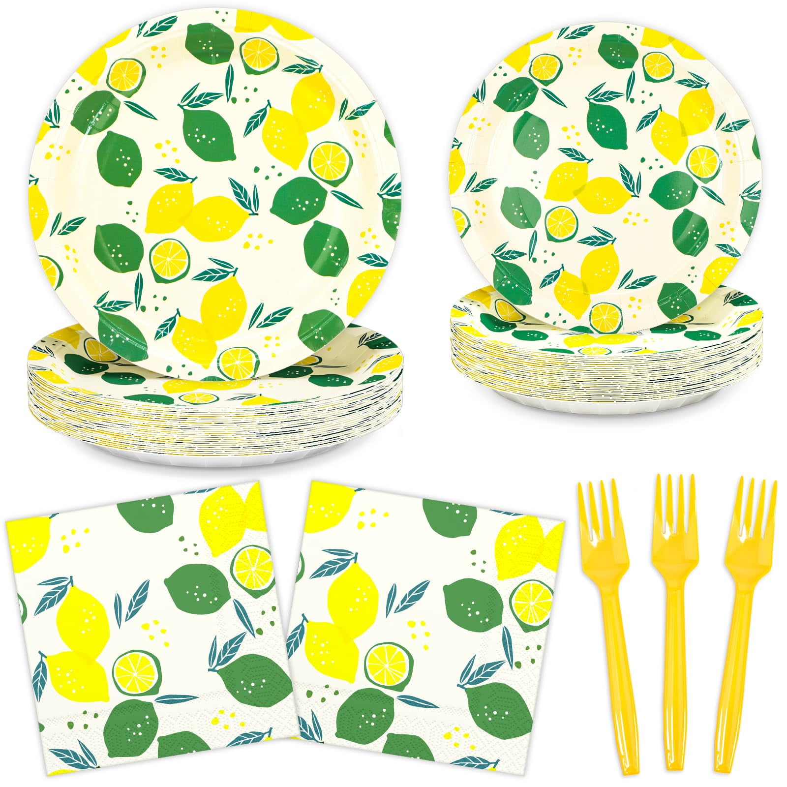 DYLIVeS Lemon Party Decorations, STF9 Yellow Lemons Summer Party Lemon ...