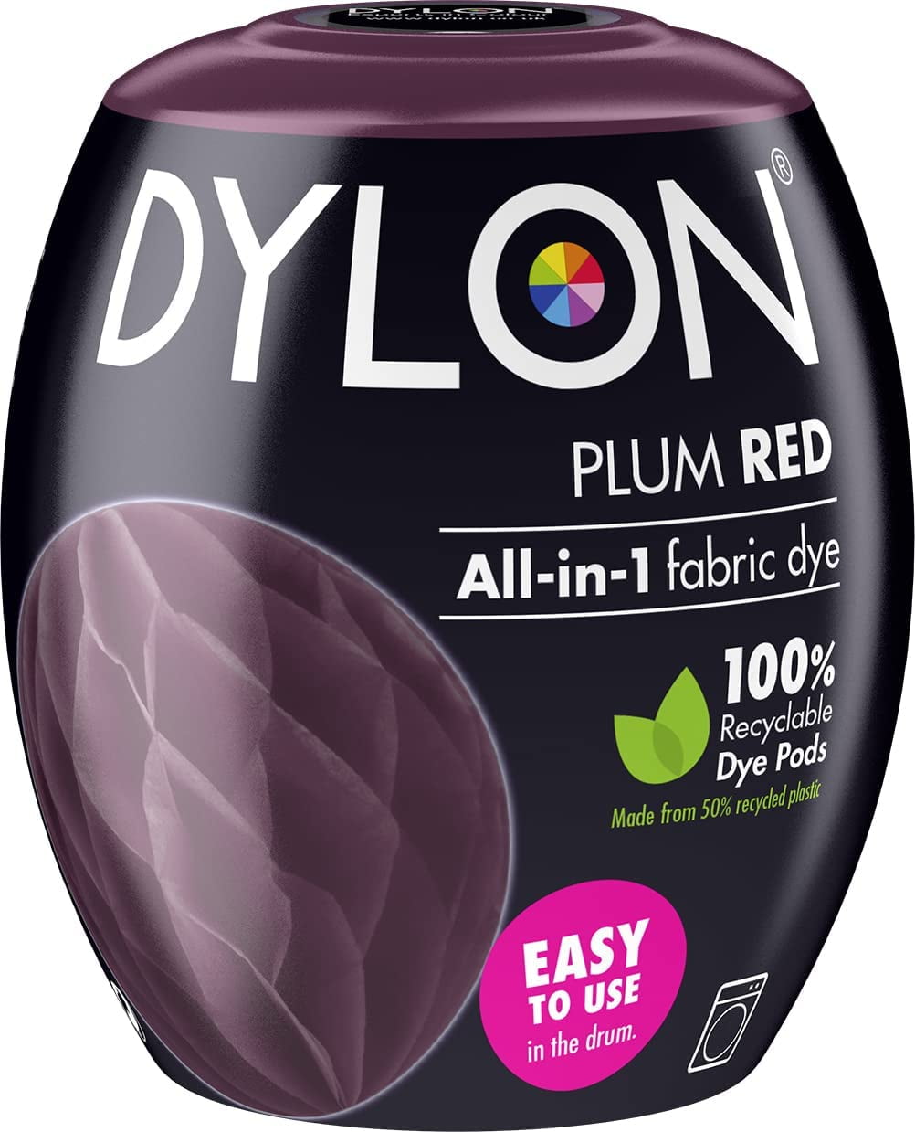 DYLON Washing Machine Fabric Dye Pod for Clothes & Soft Furnishings ...