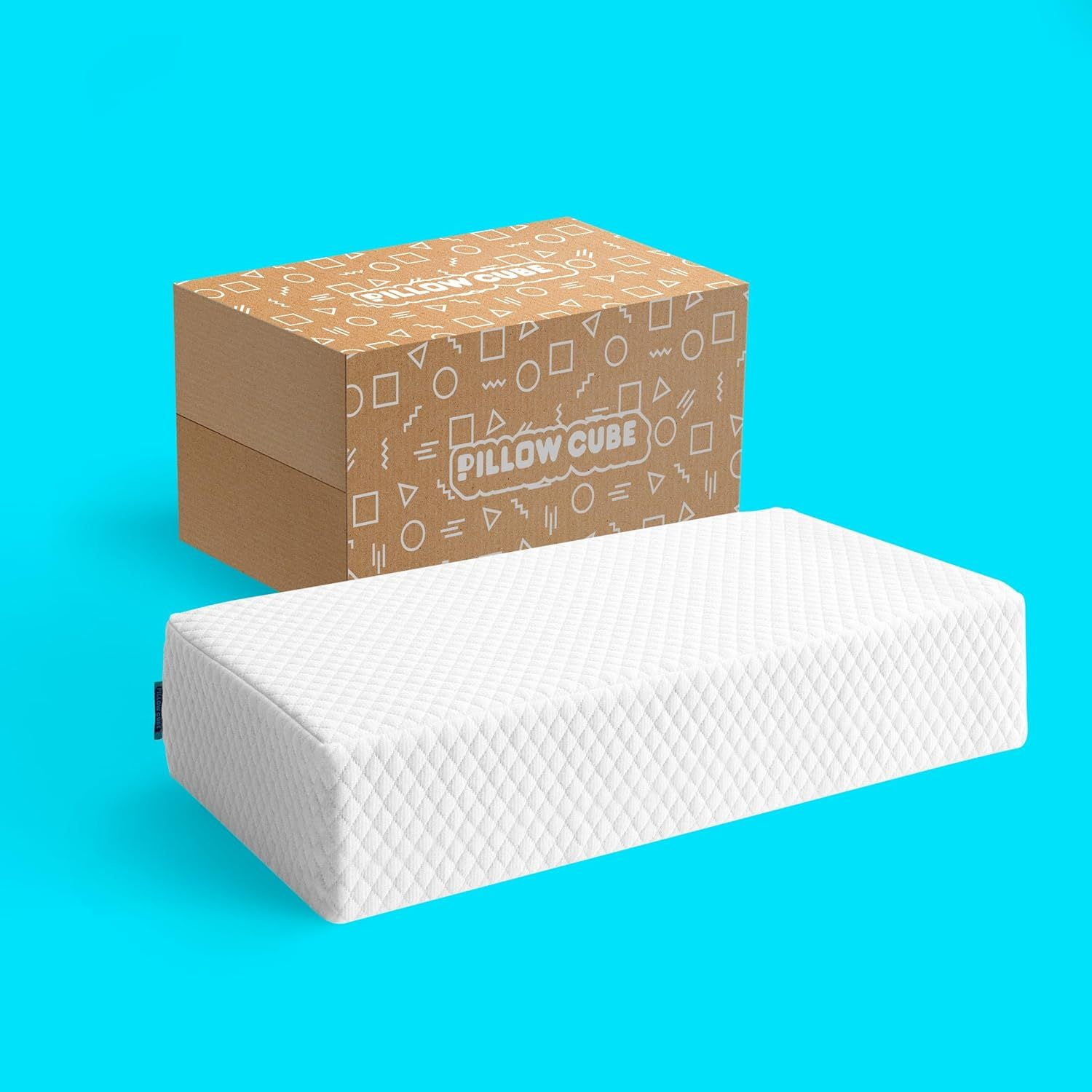 DYLP Side Cube - 5" Cube Pillows for Side Sleepers, Cooling Memory Foam ...