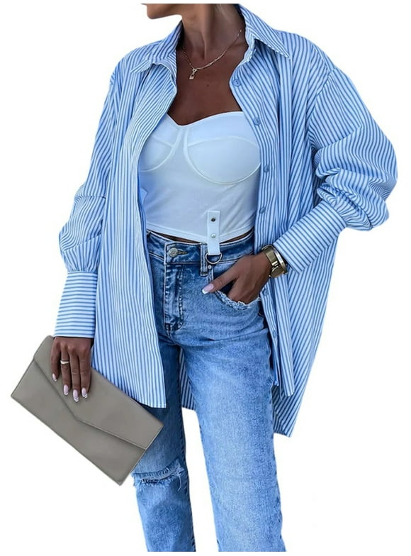 Women's Pinstripe Shirts