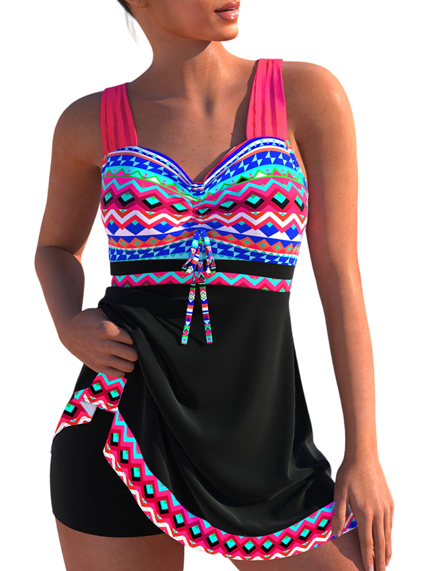 DYMADE Women's Swimwear Plus Size S-5XL Swimsuits Bathing Suits ...