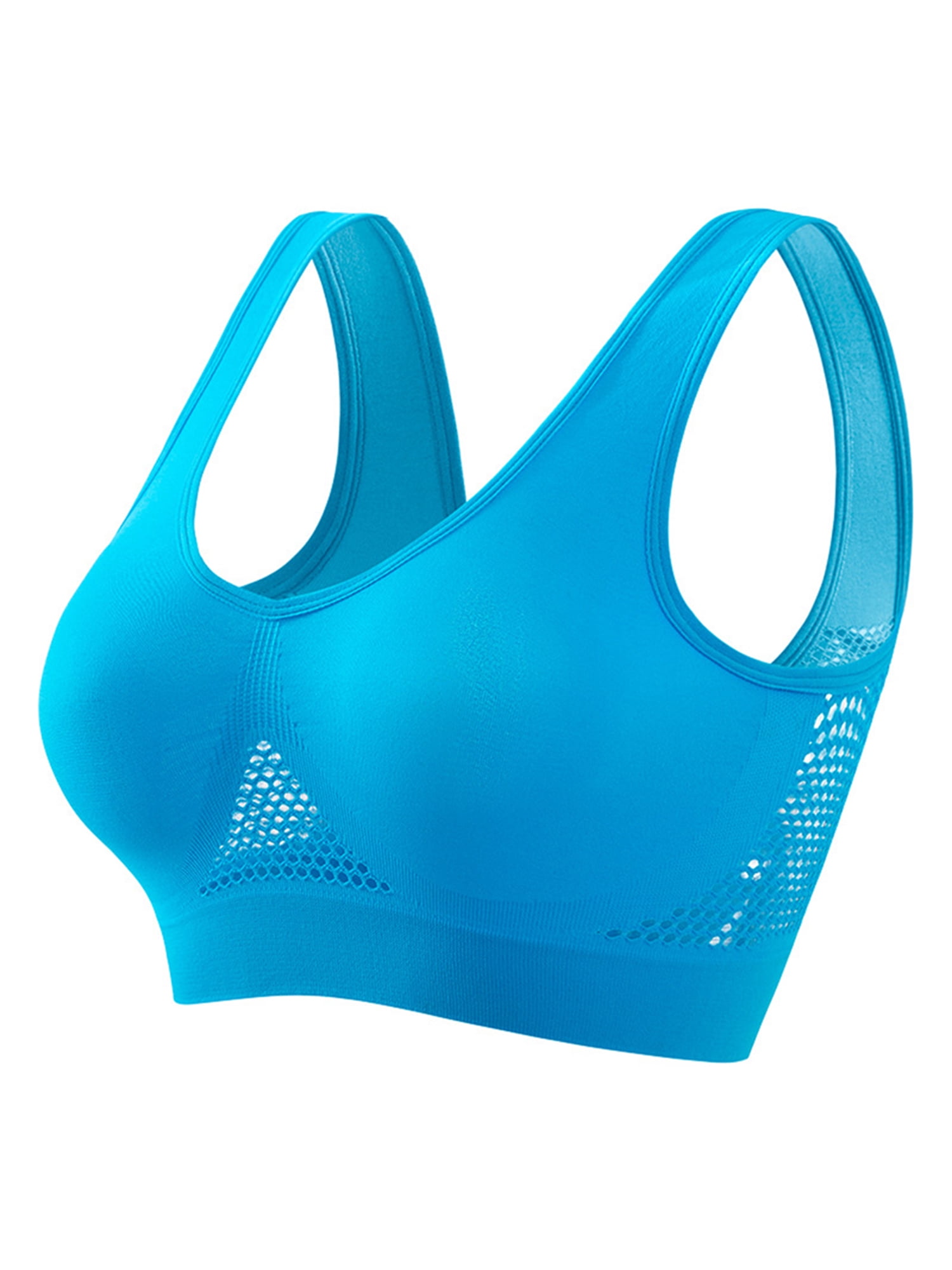 DYMADE Womens Sports Bras for Size S-5XL,Breathable Removable Pads ...