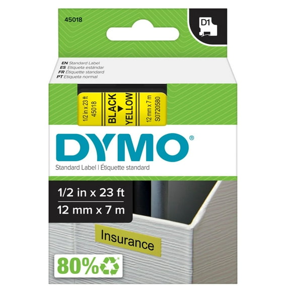 DYMO Label Maker Tape & Refills in Labels & Label Makers - Walmart.com