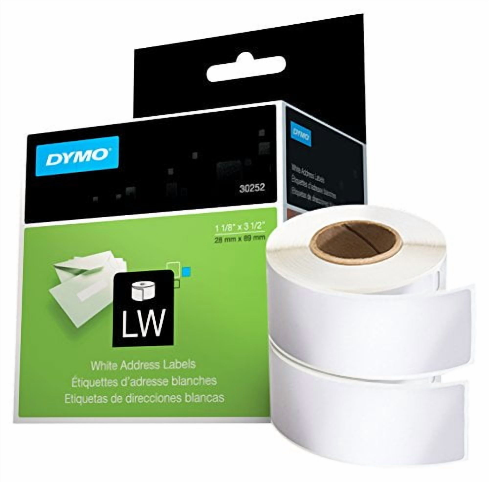 DYMO LW Mailing Address Labels for LabelWriter Label Printers, White, 1 ...