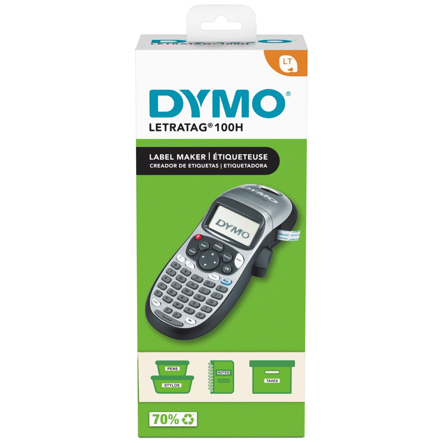DYMO Letratag 100H Handheld Label Maker, Portable Machine with LT ...