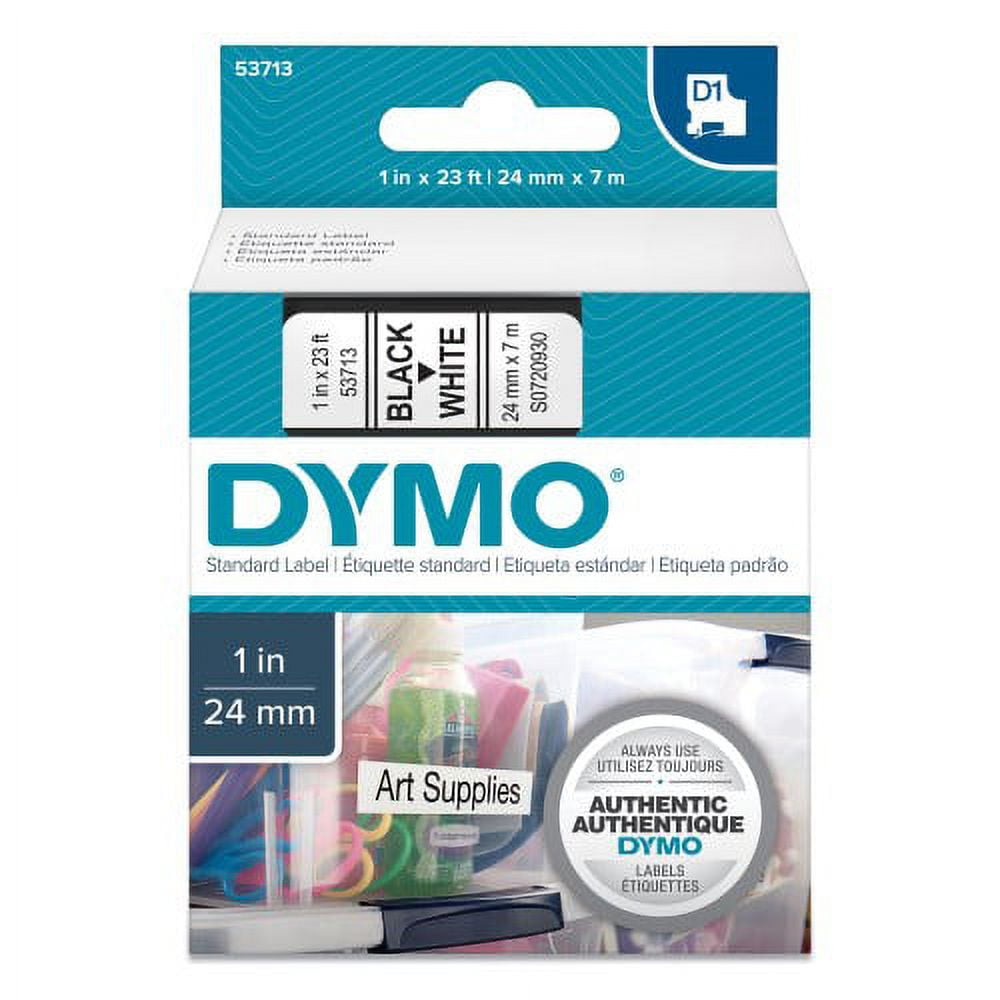 DYMO Self-Adhesive Name Badge Labels, 2.25" x 4", White, 250 Labels/Box ...