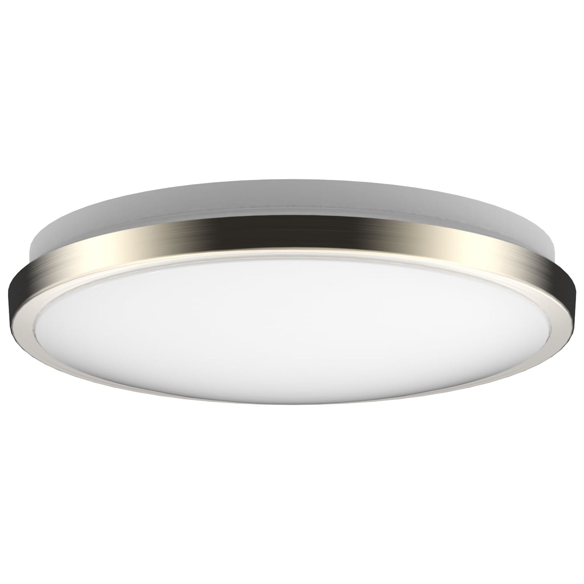 "DYMOND 10"" LED Ceiling Light, Brushed Nickel, Dimmable, Overhead ...