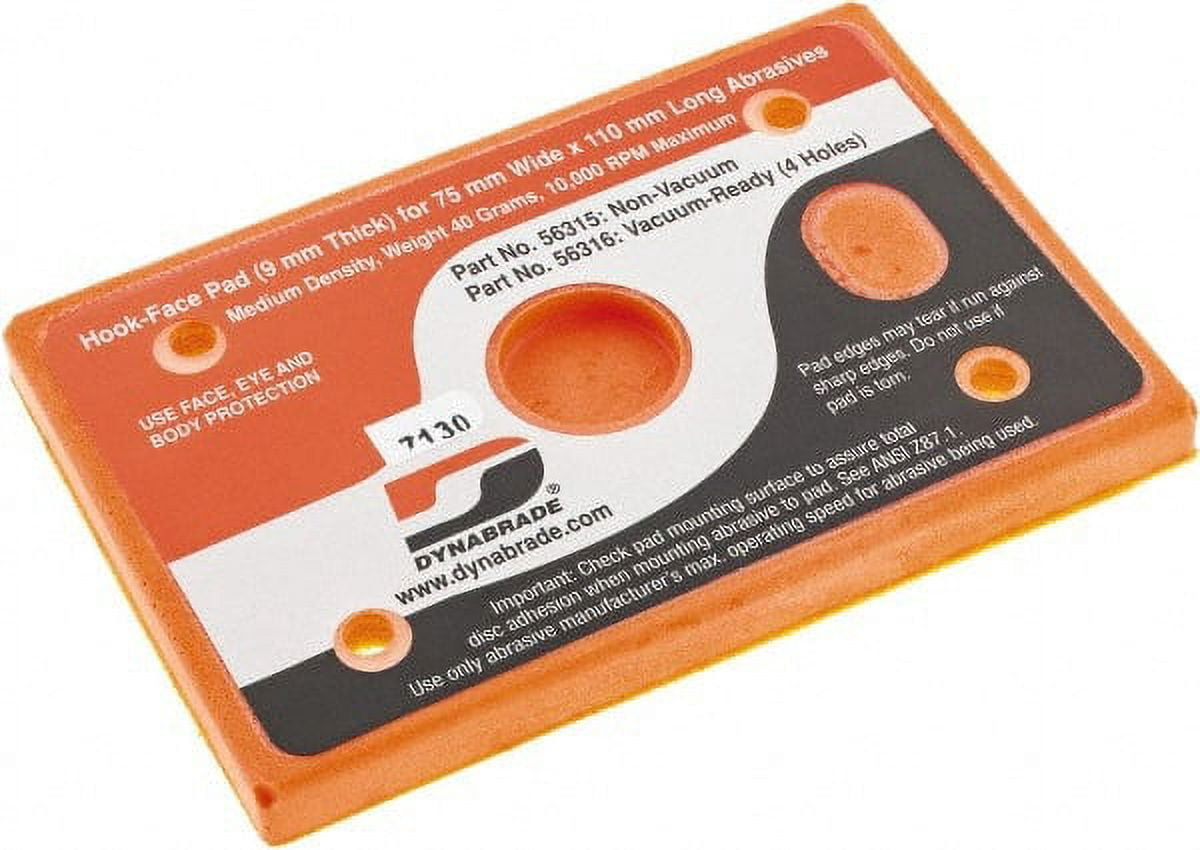 DYNABRADE 3" 76 MM X 4-1/4" 108 MM 56315 - Walmart.com