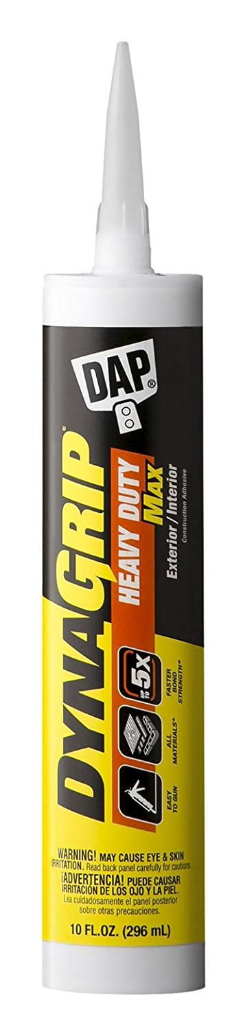 DAP Dynagrip Heavy Duty Construction Adhesive - All Purpose - 9 Oz ...