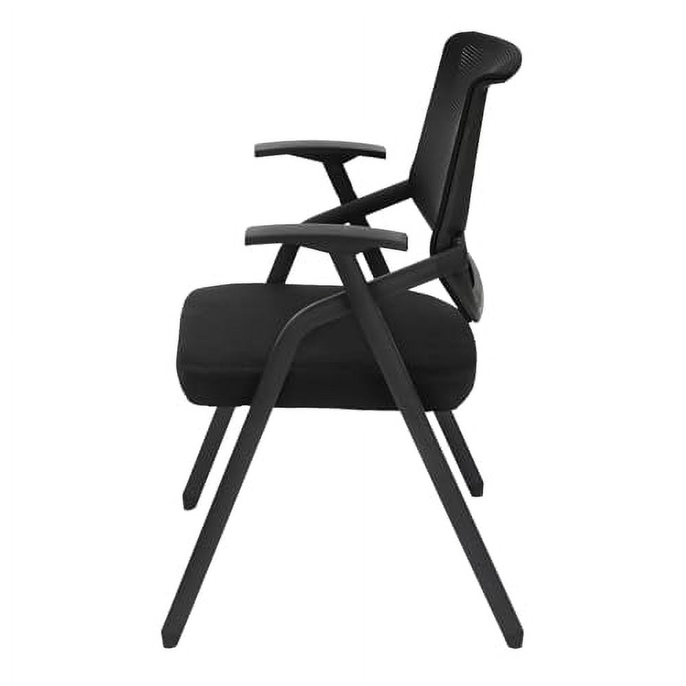 DYNAMI 2 Pack Foldable Conference Room Chairs,Office Reception Guest ...