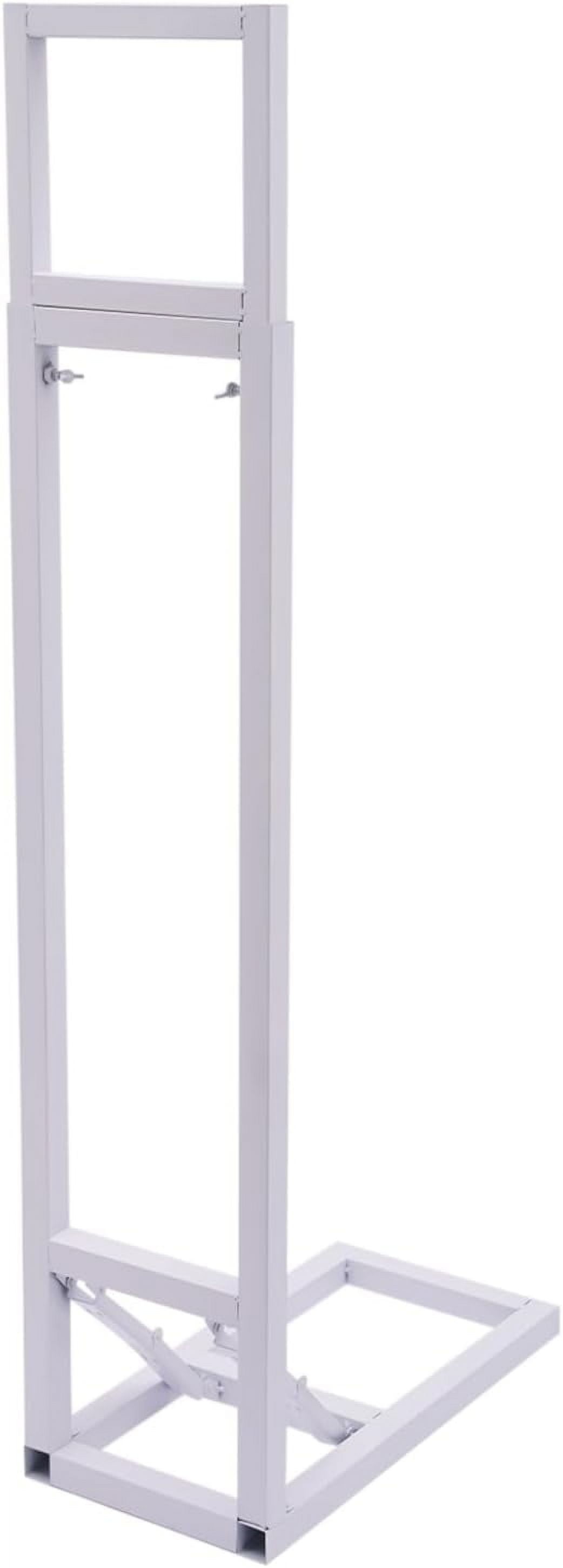 DYNAMI White Square Wedding Backdrop Stand,Metal Arch Backdrop Stand w ...