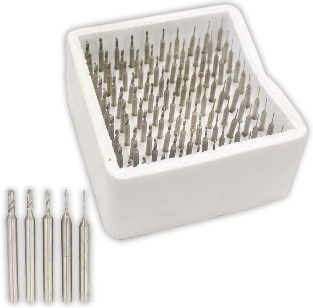 DYNAMIC 100 Piece Assortment of Drill Bits | Premium High-Speed Steel ...