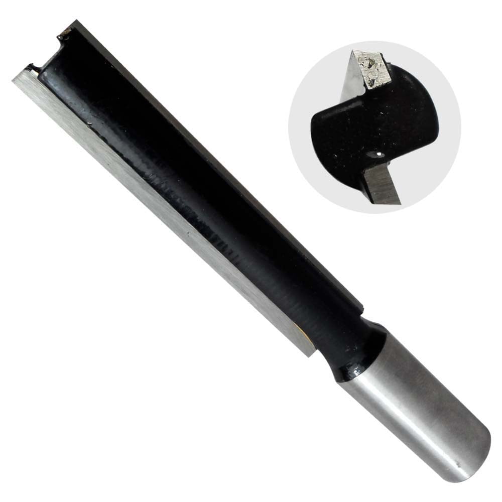 DYNAMIC ½" (12.7mm) Router Bit, 2 Flutes | 4" (10.2 cm) Length | 63mm x ...