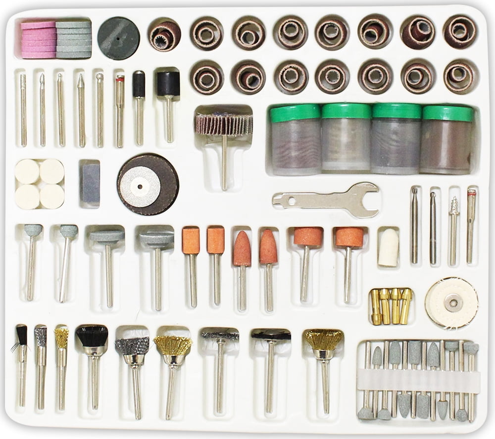 DYNAMIC 216 Pc Rotary Tool Accessory Kit | Comprehensive Variety ...