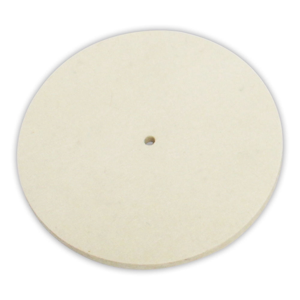DYNAMIC 6" Wool Polishing Wheel | 6" Diameter Wheel | 0.7cm Thick ...