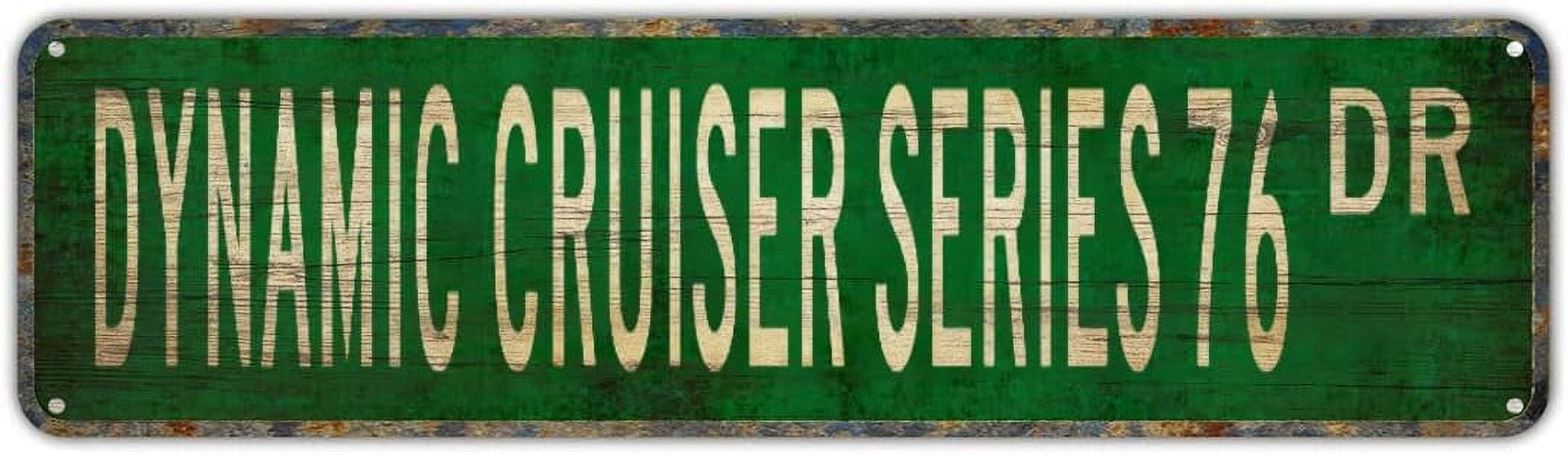DYNAMIC CRUISER SERIES 76 DR Vintage Signs Retro Tin Signs Art Plaque ...