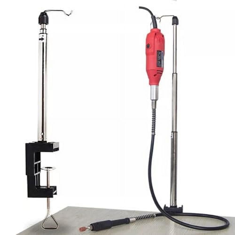 DYNAMIC Heavy-Duty Adjustable Table Clamp & Steel Rack | Versatile ...