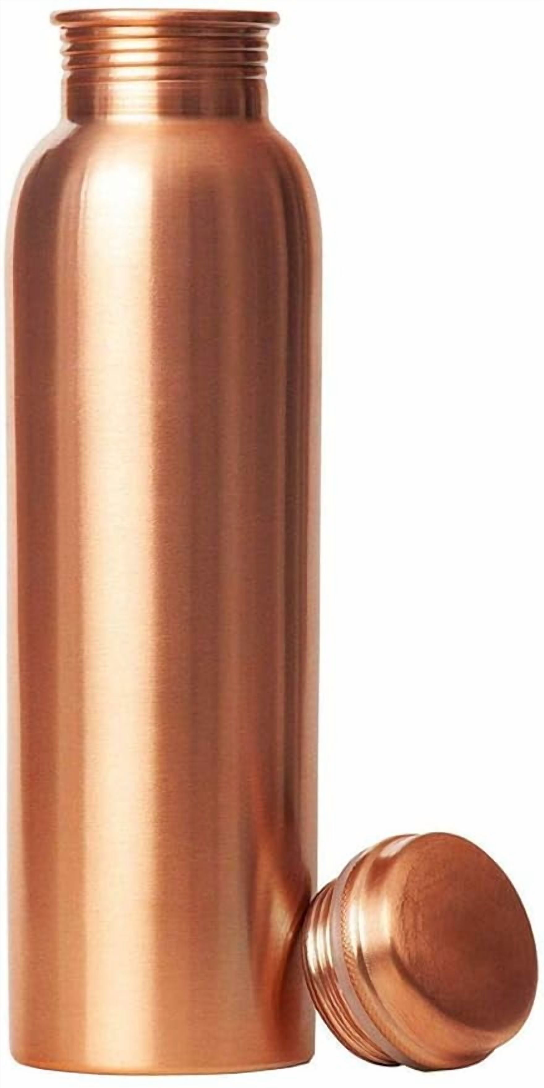DYNAMIC INDIAN ART Pure Copper Water Bottle 1 Liter A Leak Proof Joint ...