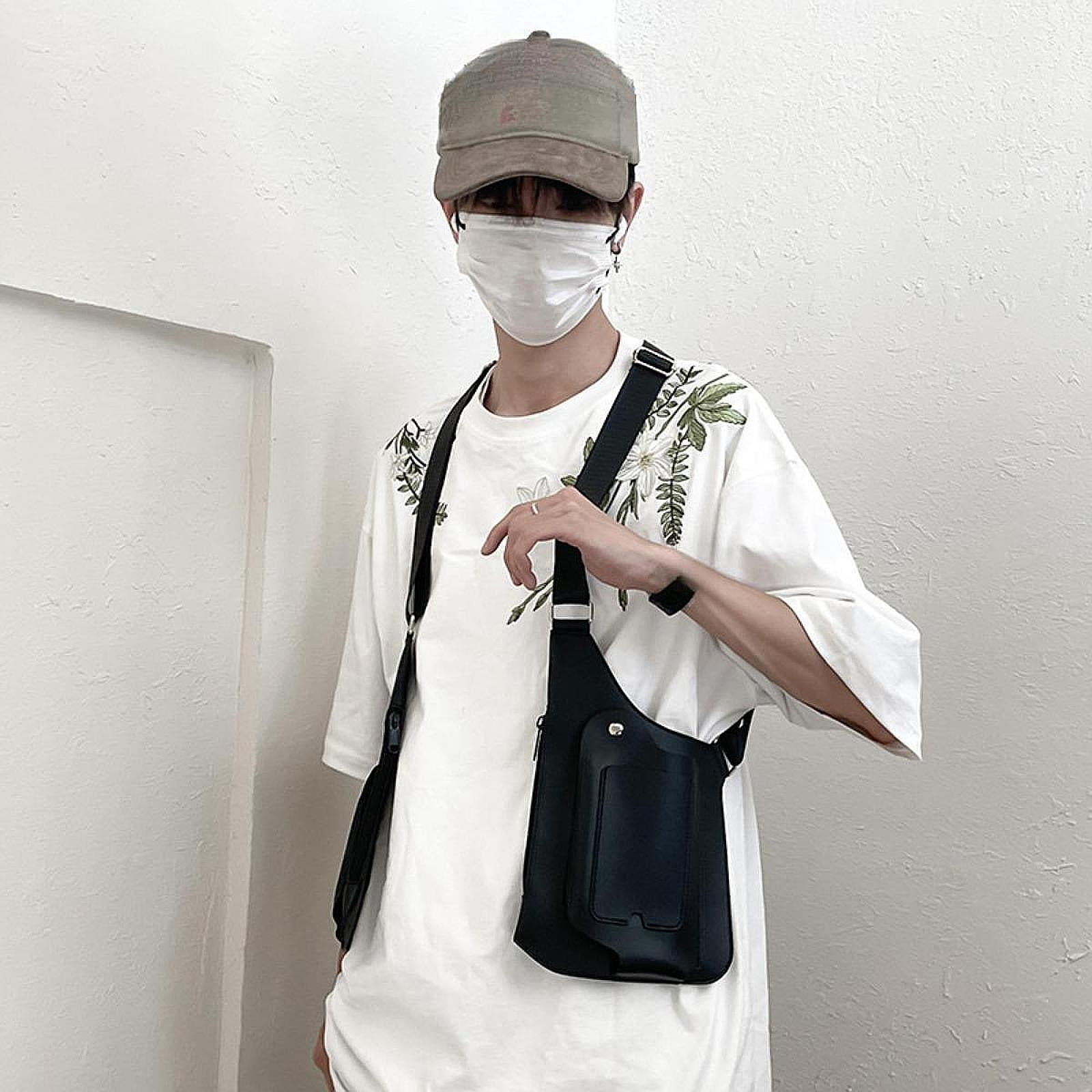 DYNWAVE Underarm Shoulder Bag Double Shoulder Pouch for Outdoor Parties ...