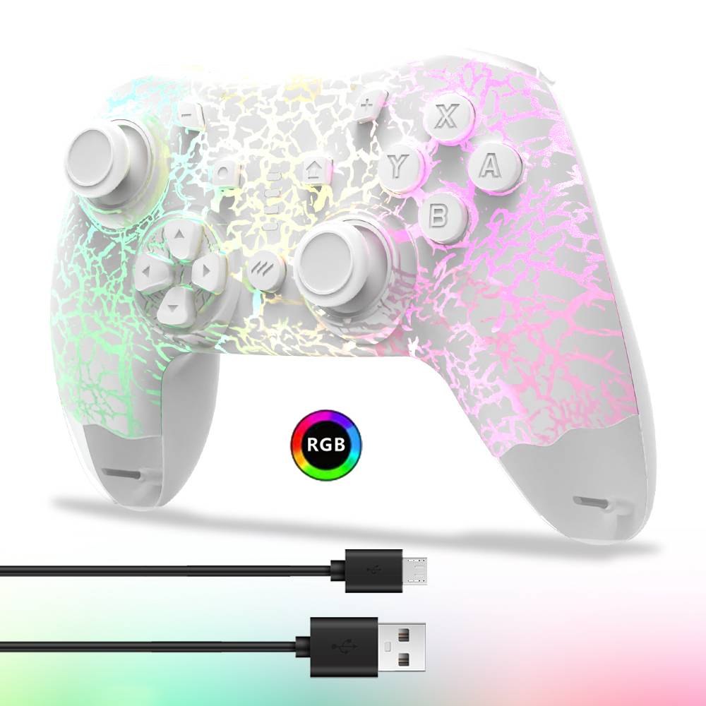 PDP Nintendo Switch Faceoff Deluxe+ Audio Wired Controller: Black ...