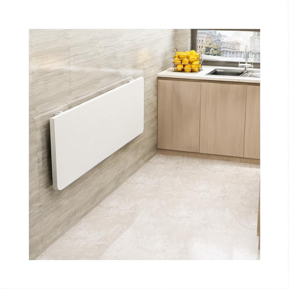 DYRABREST Wall-Mounted Drop-Leaf Table – Space-Saving, Durable Cold ...