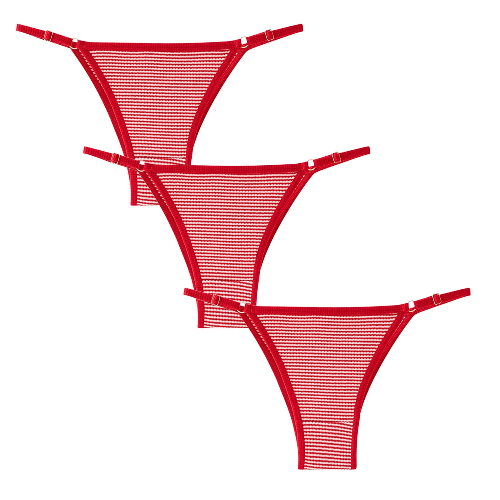 DYTTDG Adjustable G String Thongs for Women Cotton Underwear Low Rise T ...