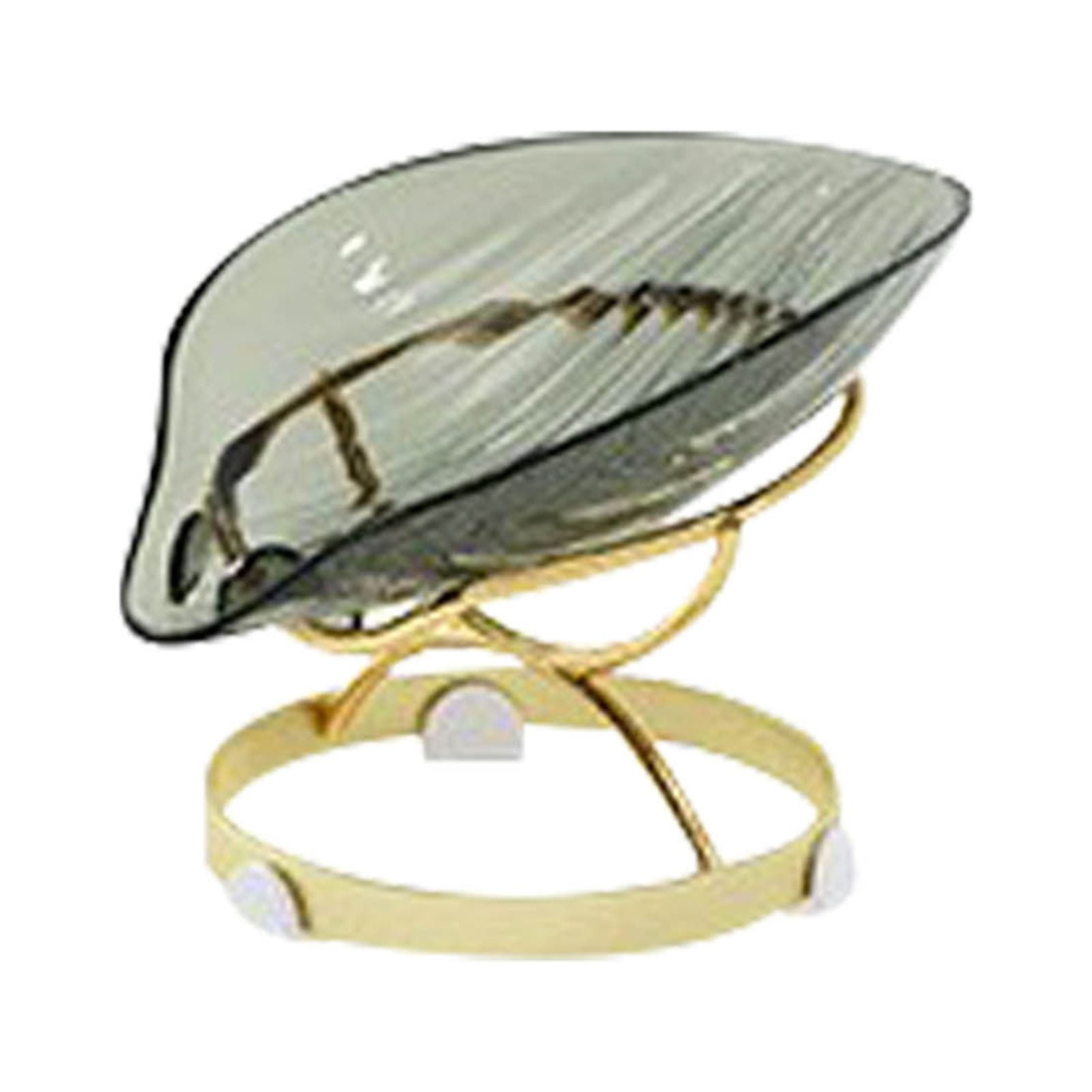 DYTTDG Soap Dish, Self Draining Soap Dish, Shower Decorative Waterfalsl ...