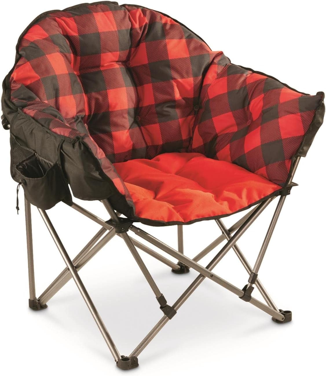 DYUKFG Club Camping Chair, Oversized, Portable, Folding with Padded ...