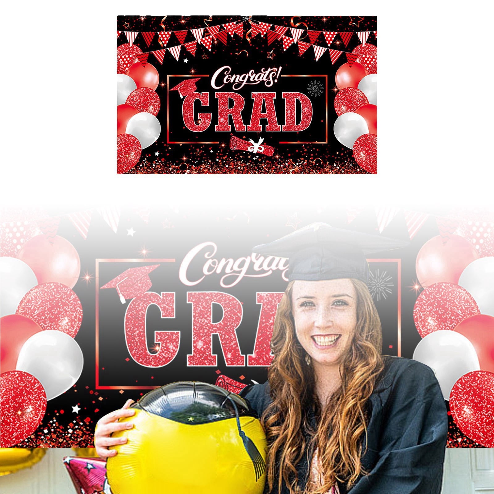 DYWADE Home Football Pennant Banner A Of Elegance To Your Graduation ...