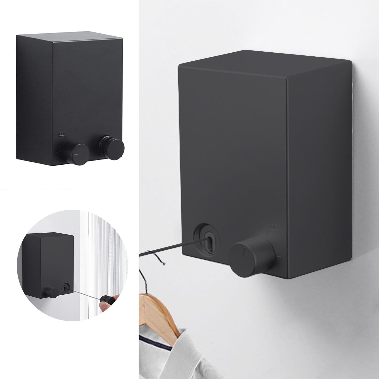 DYWADE Household Textile Shelves with Storage Clothesline Shrinkage ...