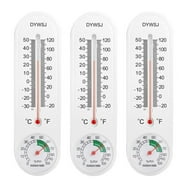 Indoor Outdoor Thermometer 2 in 1 Temperature Humidity Gauge Analog ...