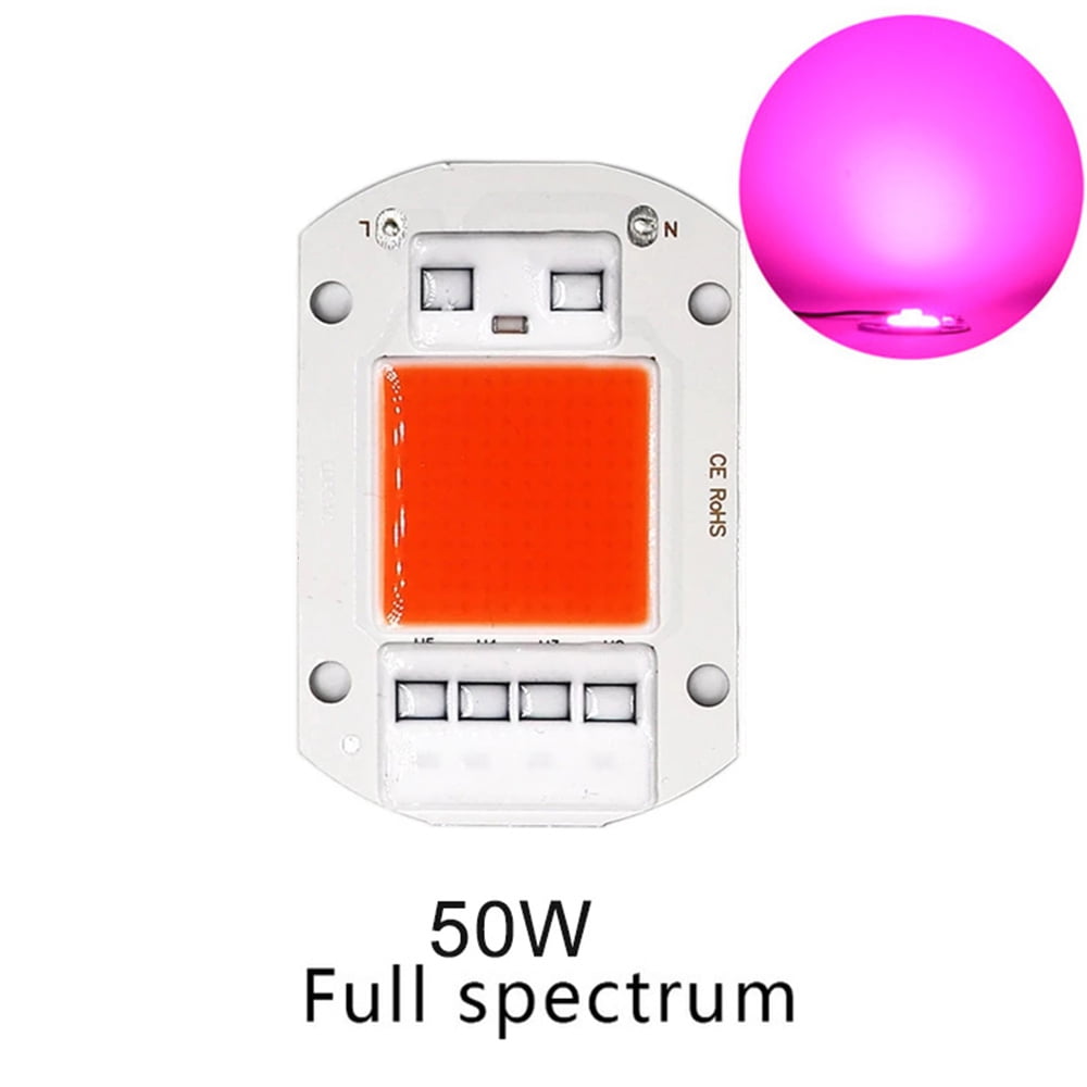 DYstyle 1-10PACK High Power 3000K 6500K Full Spectrum 110/220V Smart IC 20W 30W 50W Driverless ...