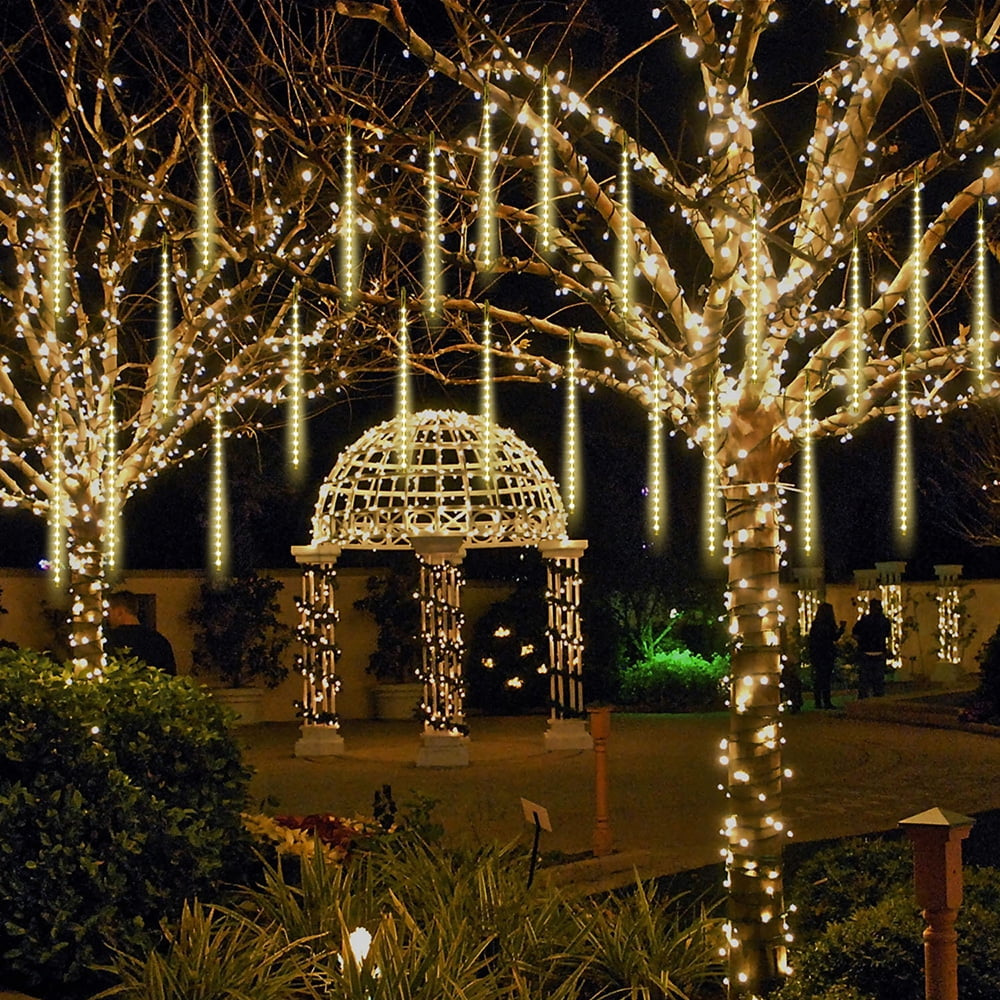 DYstyle 30CM 192LEDs 50CM 288LEDs Waterproof LED Meteor Shower Raindrop ...