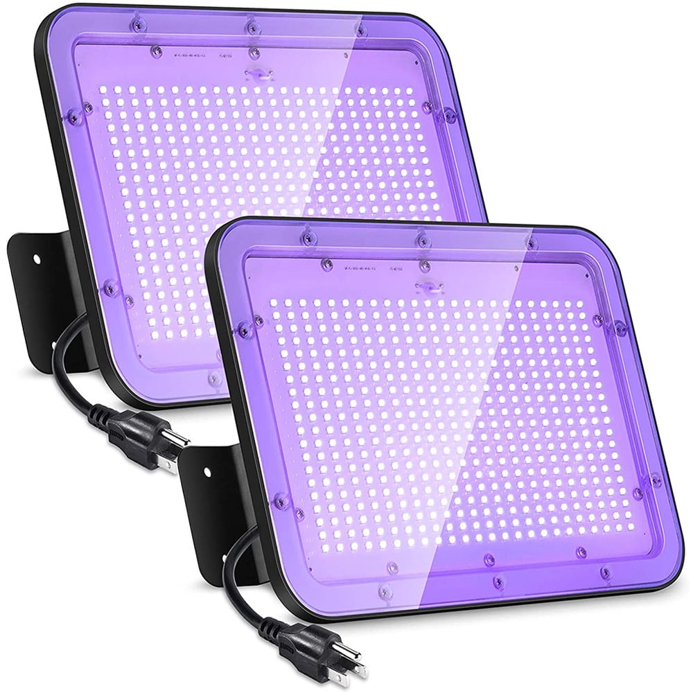 DYstyle 30W 60W 100W LED UV Black Light Blacklight Flood Light IP66 ...