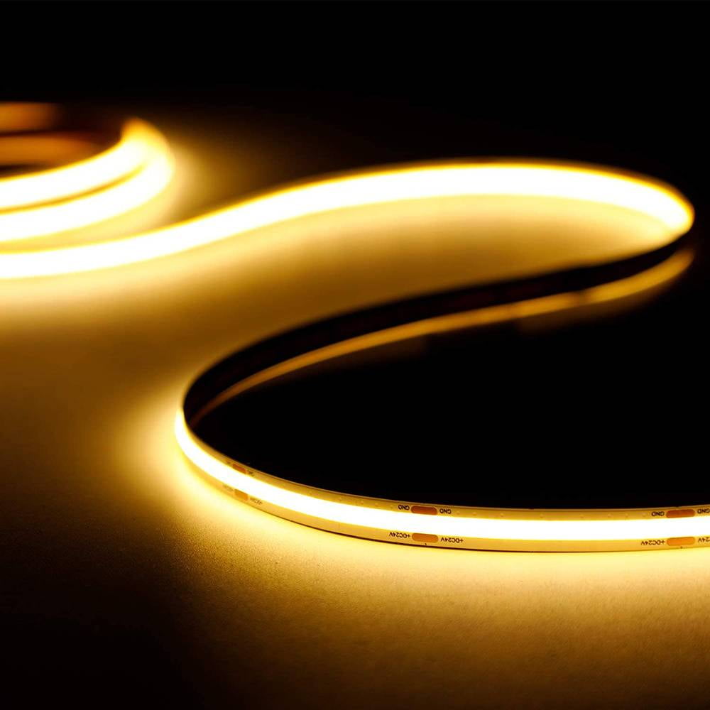 DYstyle COB LED Strip Light 0.5- 5M Uniform Glow COB Bendable Tape ...