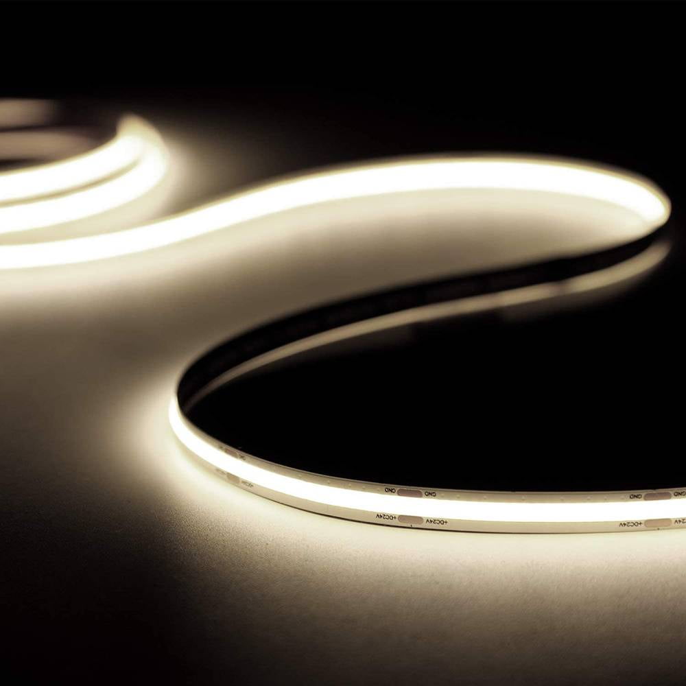 DYstyle COB LED Strip Light 0.5- 5M Uniform Glow COB Bendable Tape ...