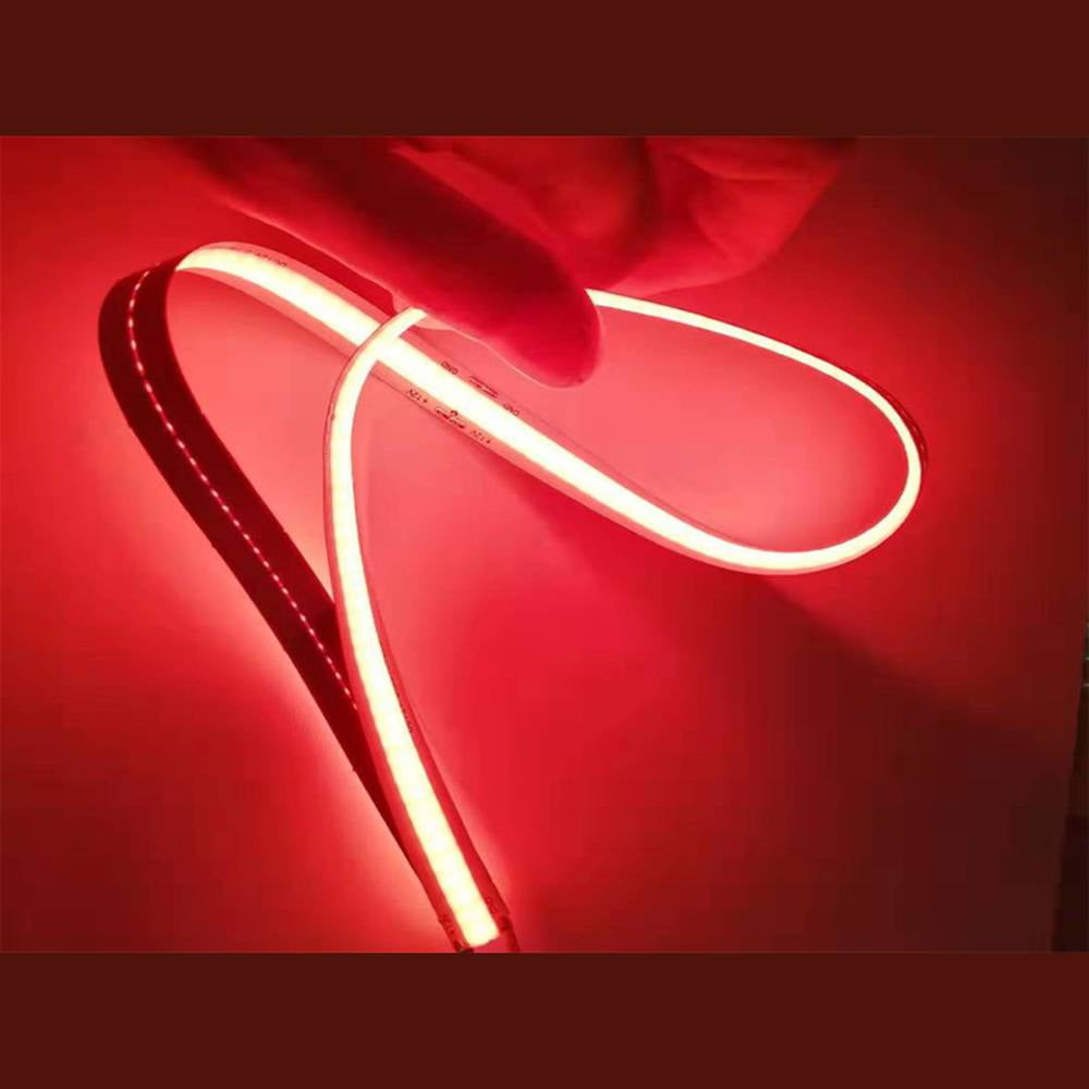 DYstyle COB LED Strip Light 0.5- 5M Uniform Glow COB Bendable Tape ...
