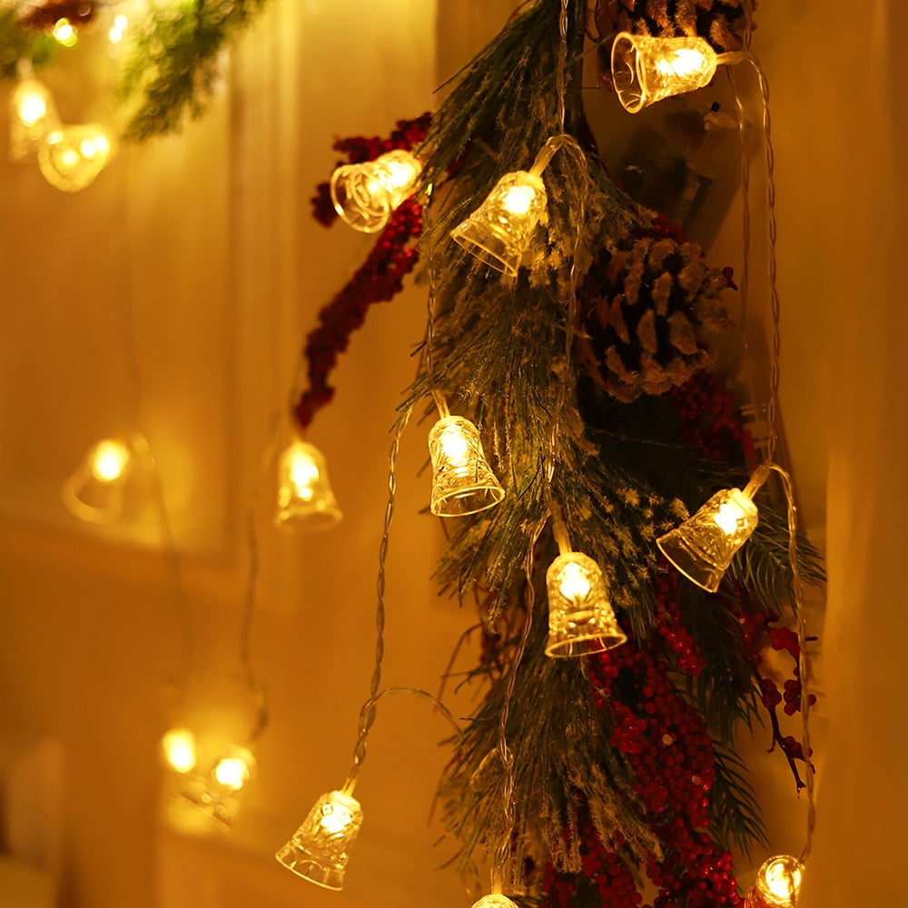 DYstyle Christmas Decorations Globe Strawberry LED Strings Lights ...