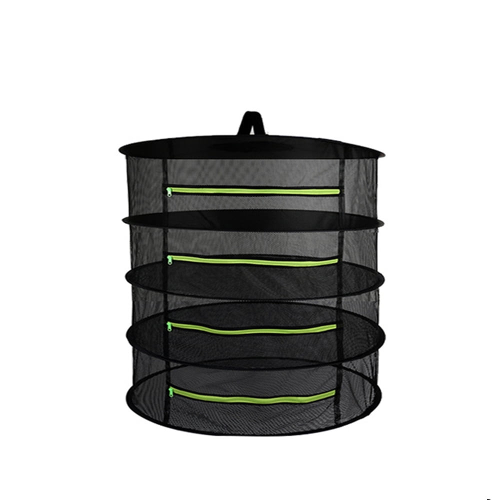 DYstyle Drying Rack Net 2/4/6/8 Layers Hanging Basket Herb Mesh Dryer ...