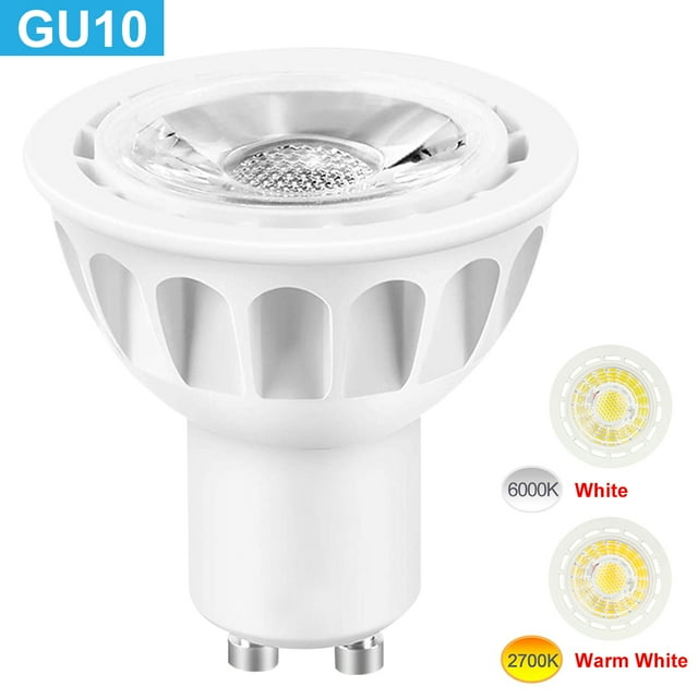 DYstyle GU10/E27 LED Bulb lamp COB LED Spot light Aluminum AC85V-265V GU5.3 Spotlight - Walmart.com