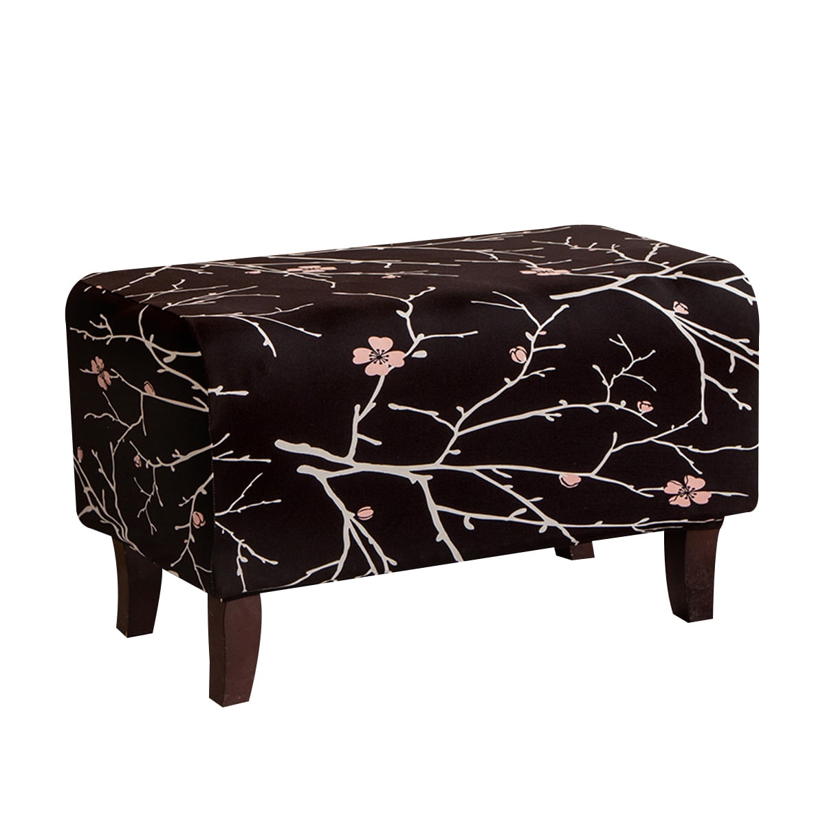 DYstyle Home Decor Printed Footstool Ottoman Cover (Ottoman Not ...