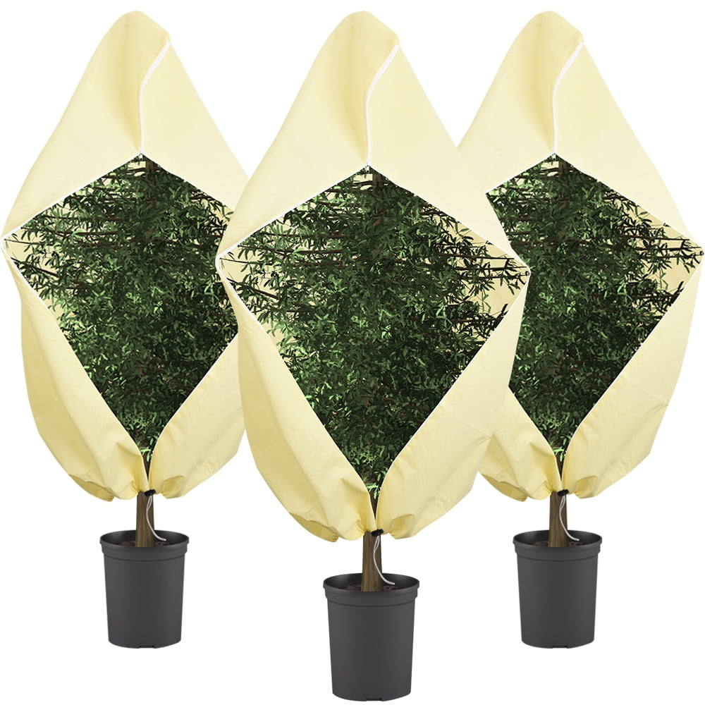 DYstyle Outdoor Plant Covers Freeze Protection,,Winter Antifreeze Frost ...